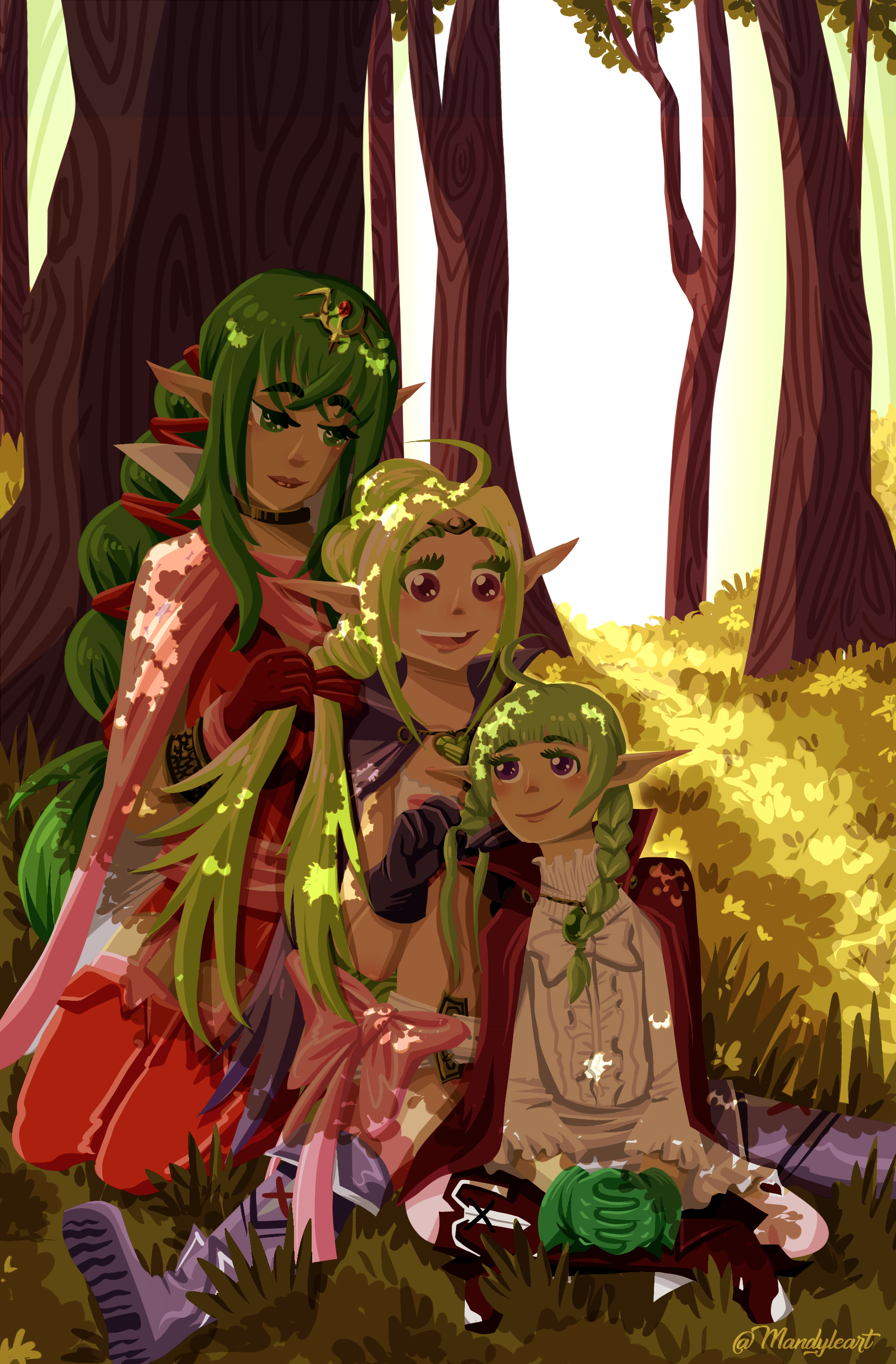 Break Time! Fire Emblem Fanzine – Submission – Mandy Le Art