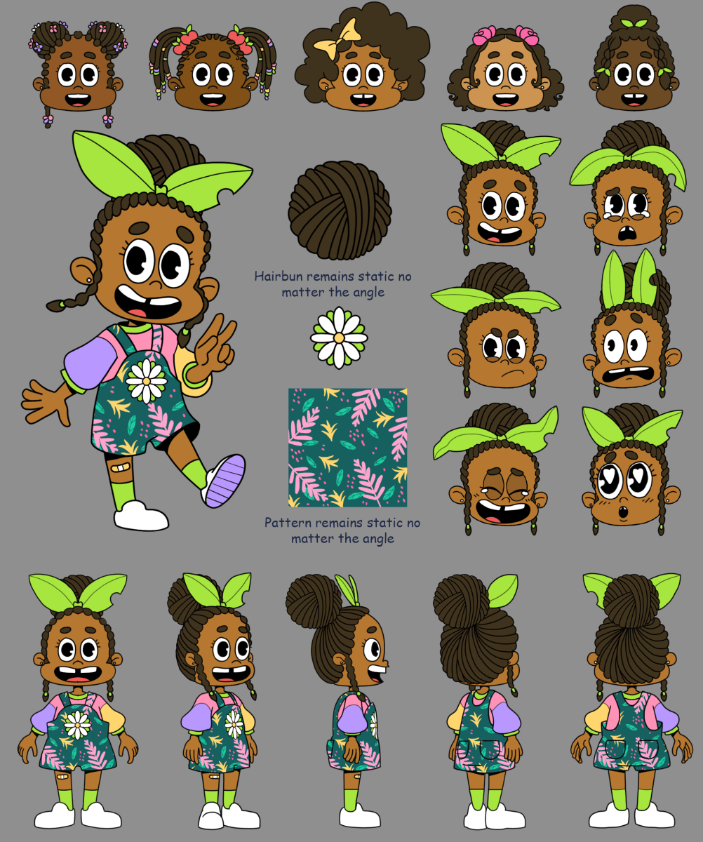 The Gardner Family – Sprout Character Sheet – Mandy Le Art